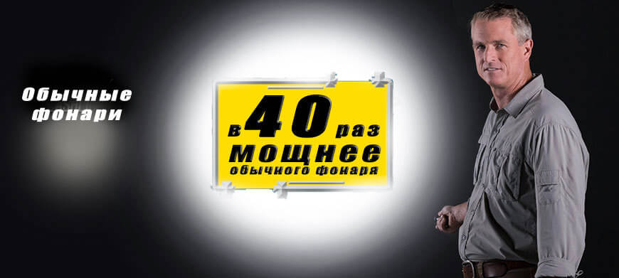 Тактический фонарь Атомный луч